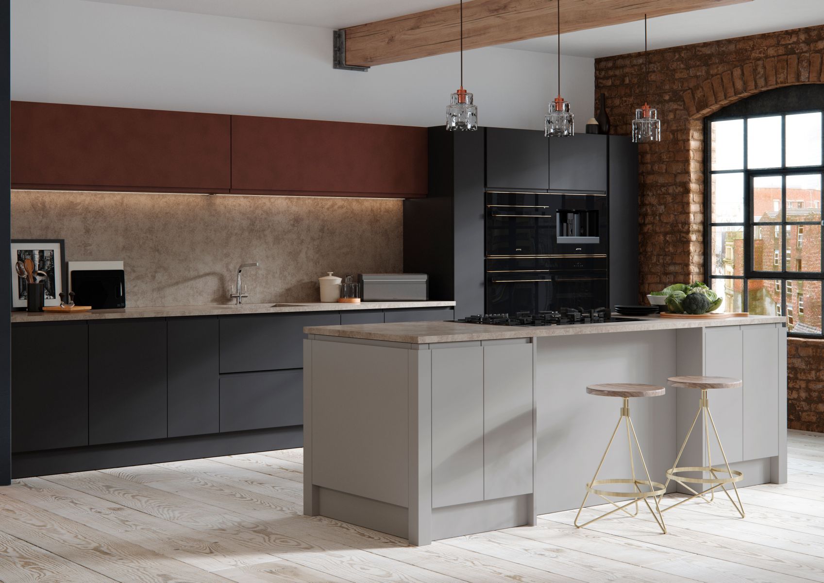 Modern Kitchens - Sensia - By Deelux the Kitchen Specialist